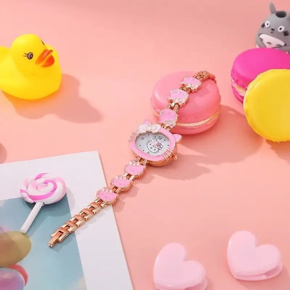 Accessories | Hello Kitty Pink Watch New | Poshmark
